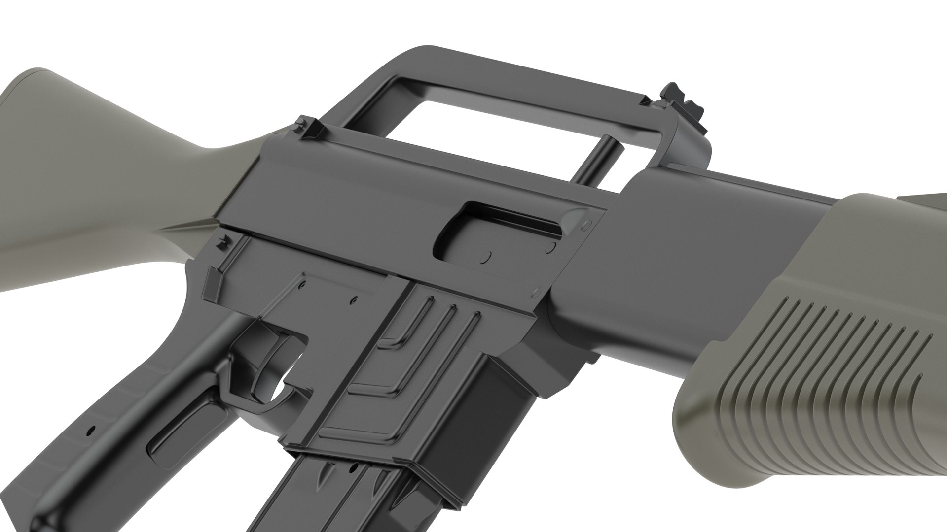 3D Franchi SPAS-15 - TurboSquid 1775733