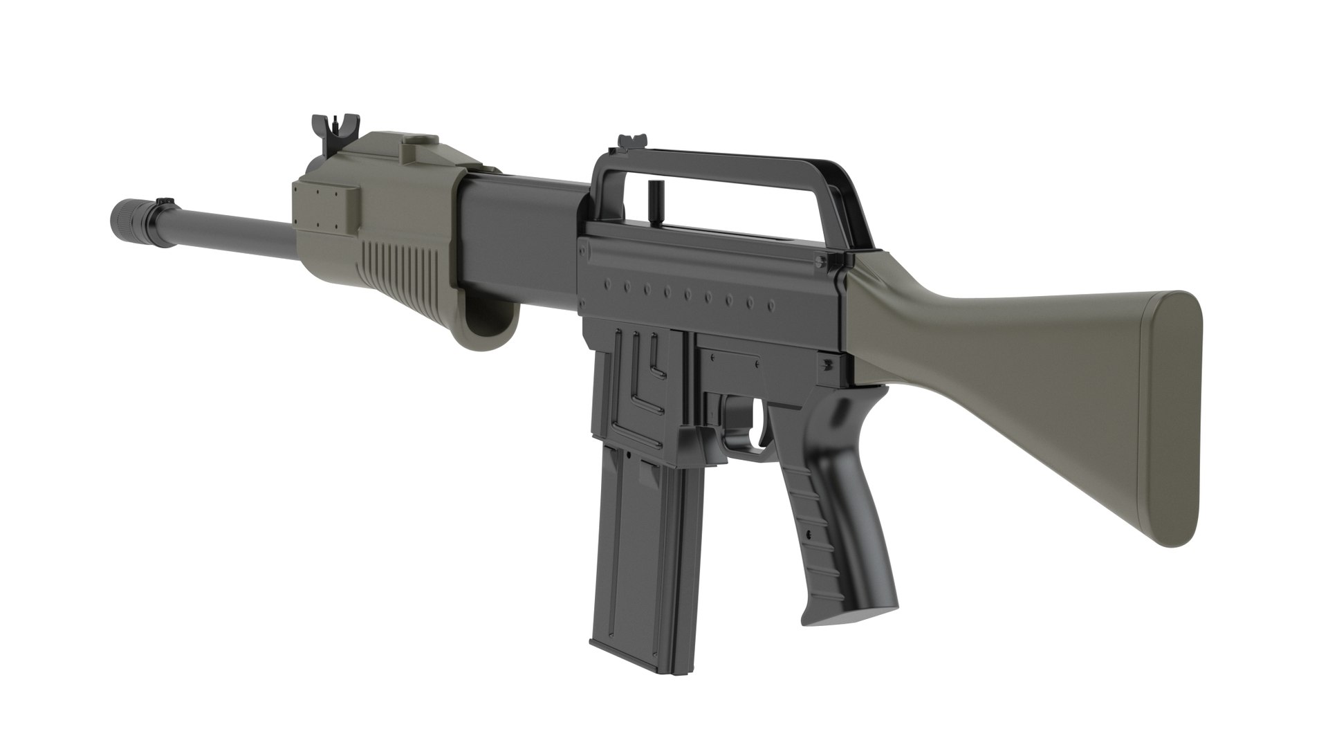 3D Franchi SPAS-15 - TurboSquid 1775733