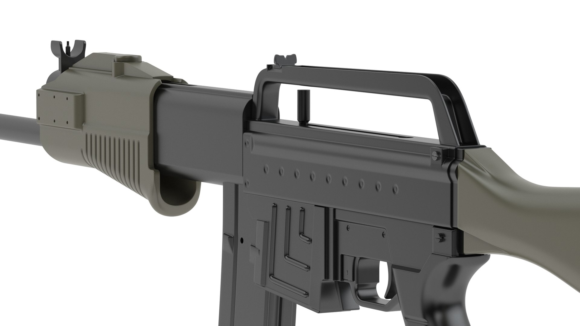 3D Franchi SPAS-15 - TurboSquid 1775733