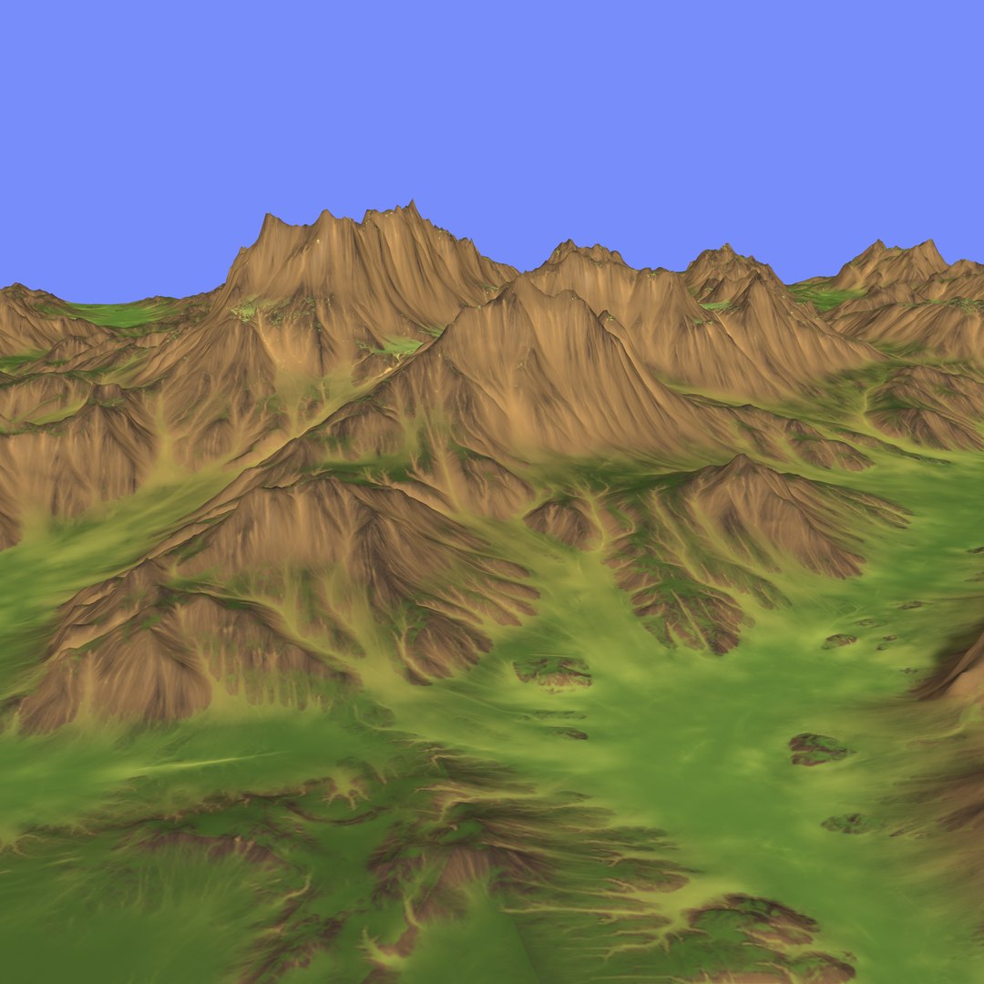 3d Model Heightmap