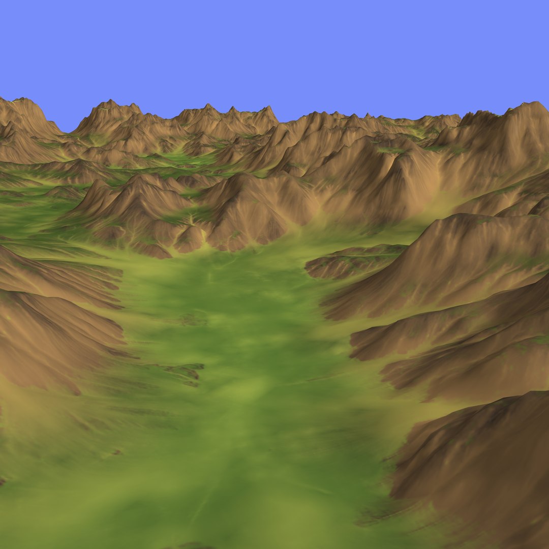 3d Model Heightmap