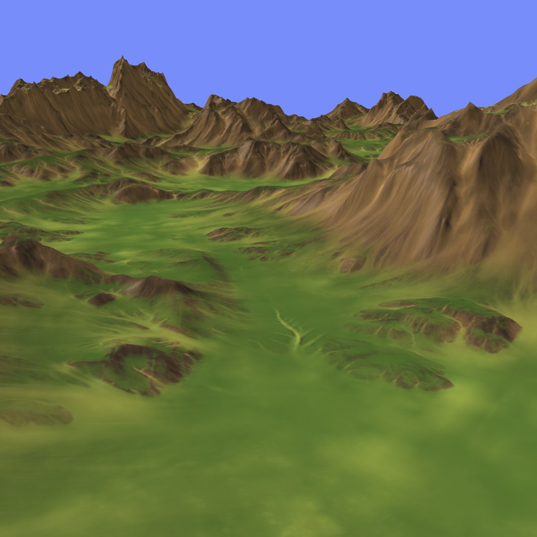3d Model Heightmap