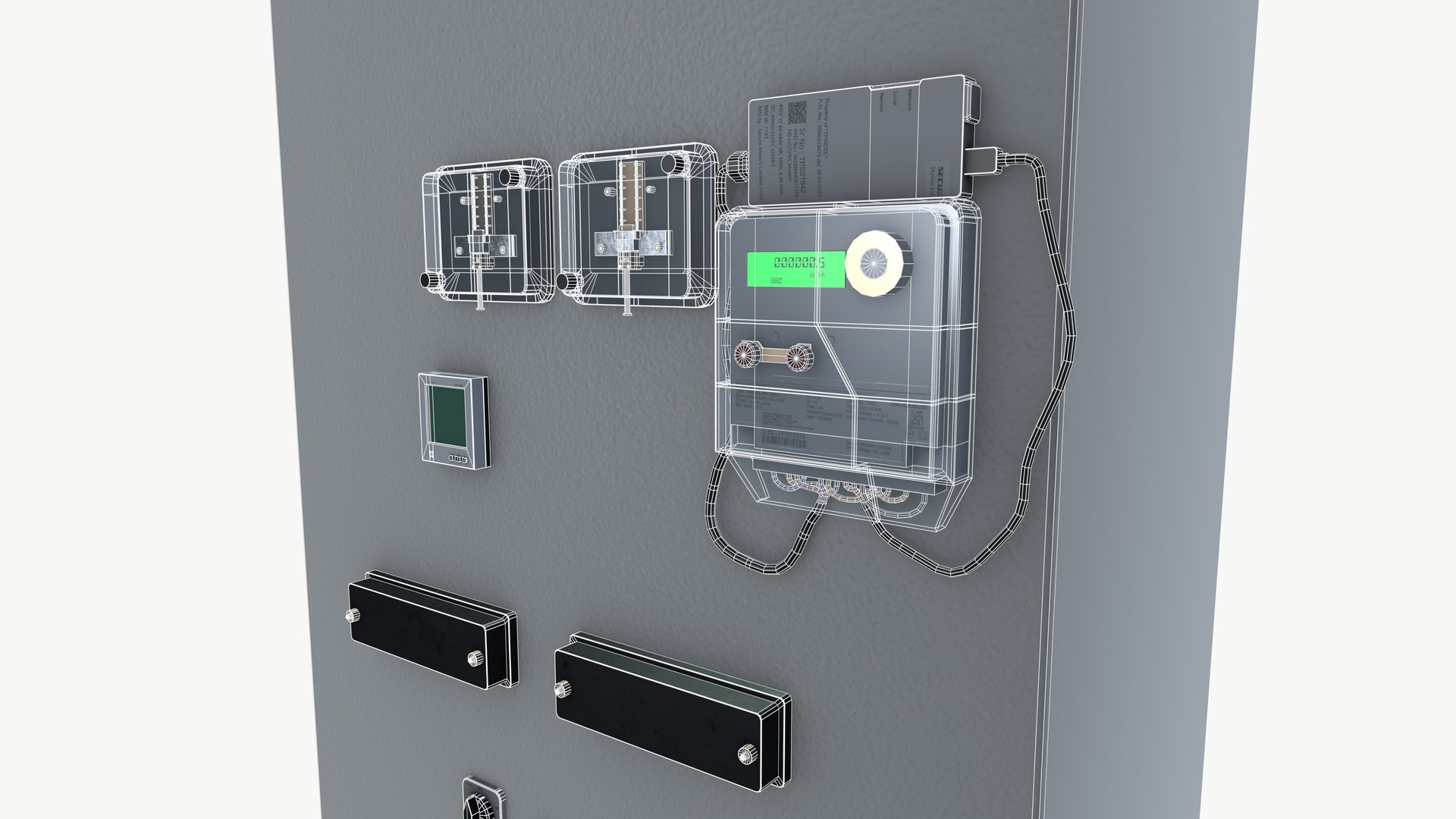 3D Control Panel Model - TurboSquid 2390061