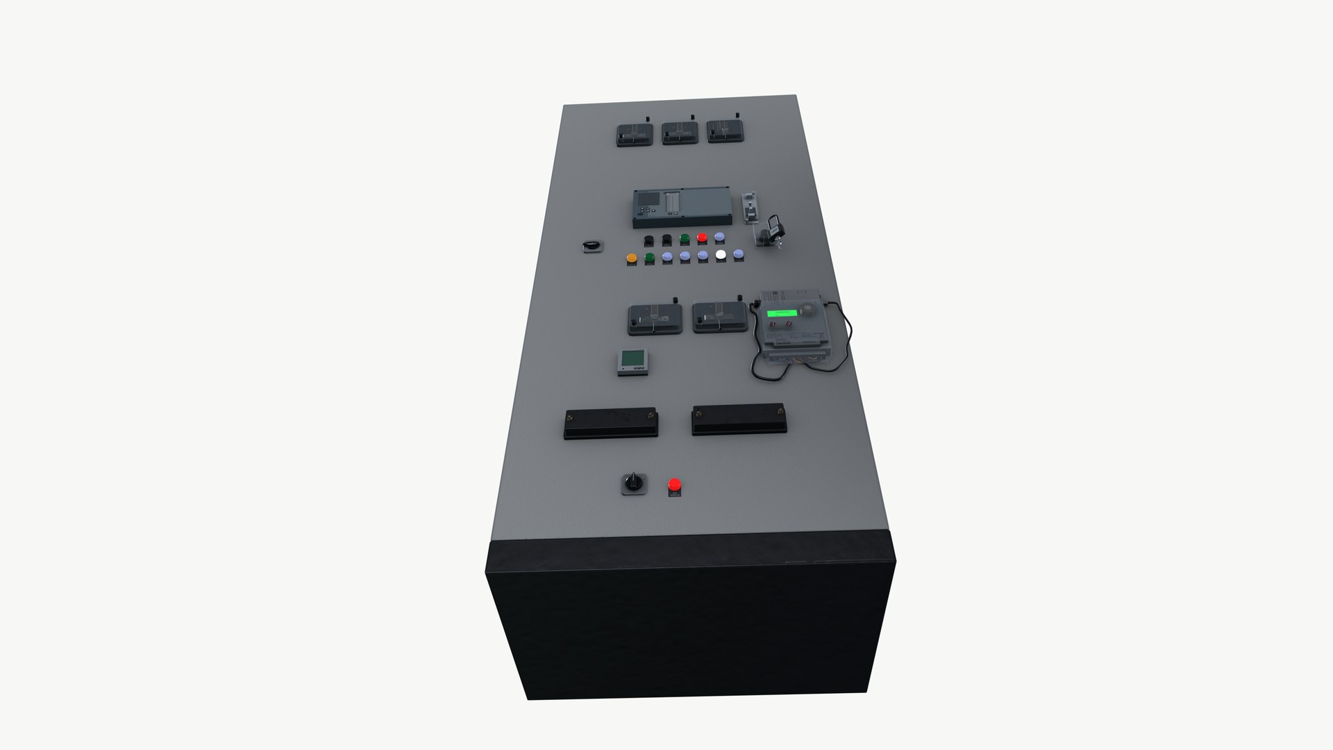 3D Control Panel Model - TurboSquid 2390061