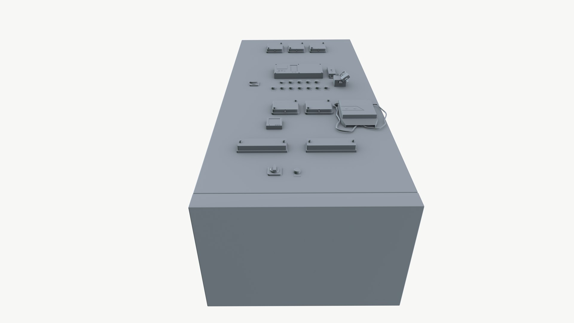 3D Control Panel Model - TurboSquid 2390061