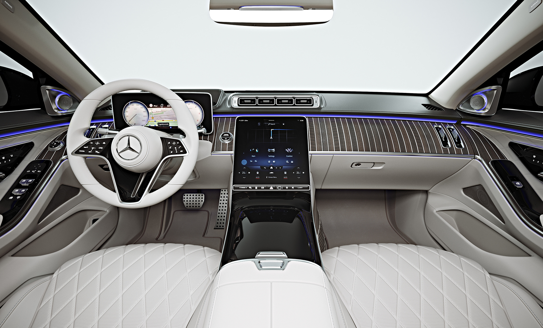 2021 mercedes-benz s-class short 3D model - TurboSquid 1705059