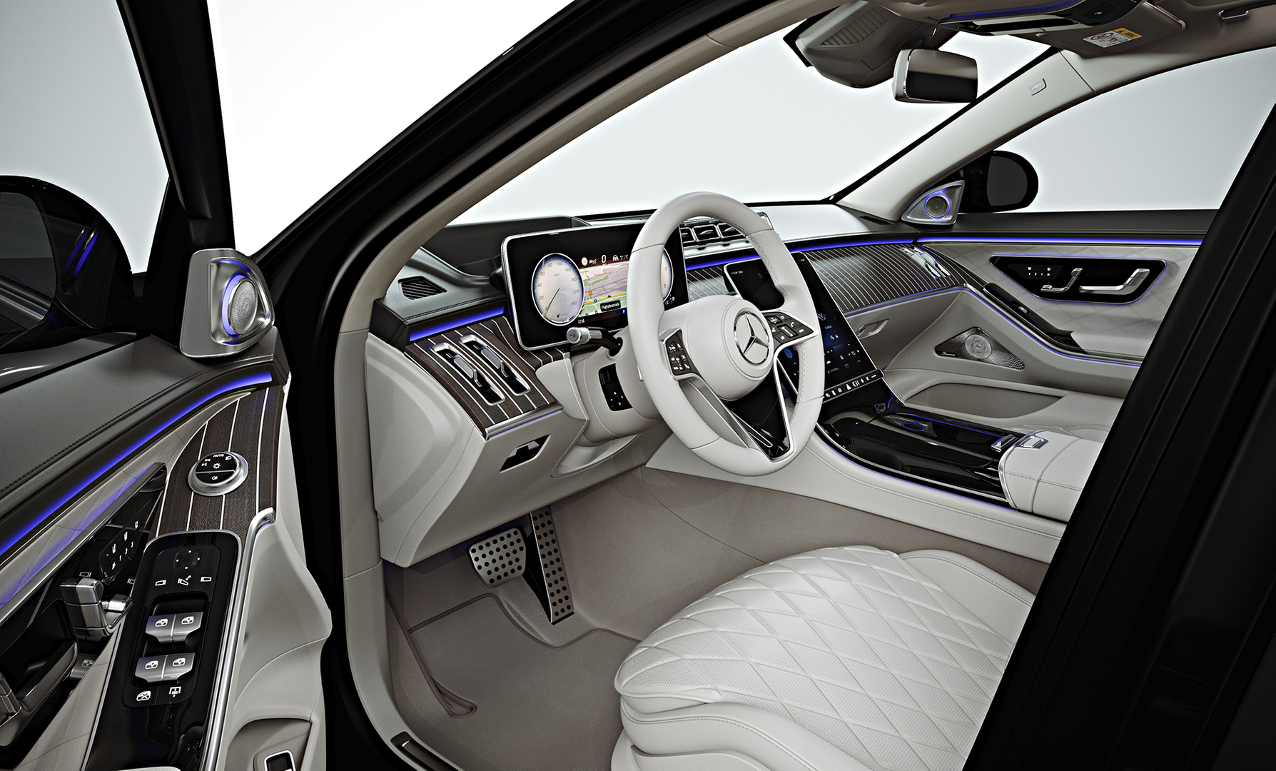 2021 mercedes-benz s-class short 3D model - TurboSquid 1705059