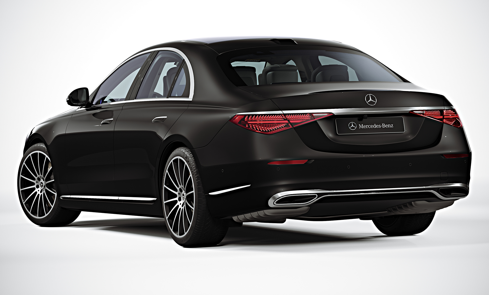 2021 mercedes-benz s-class short 3D model - TurboSquid 1705059