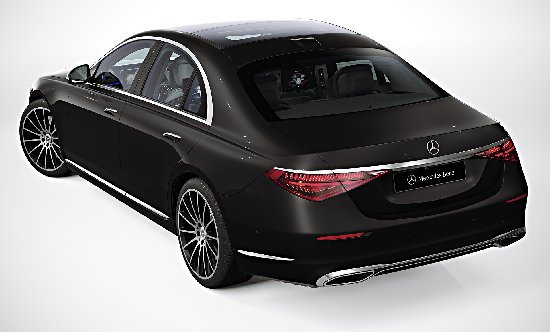 2021 mercedes-benz s-class short 3D model - TurboSquid 1705059