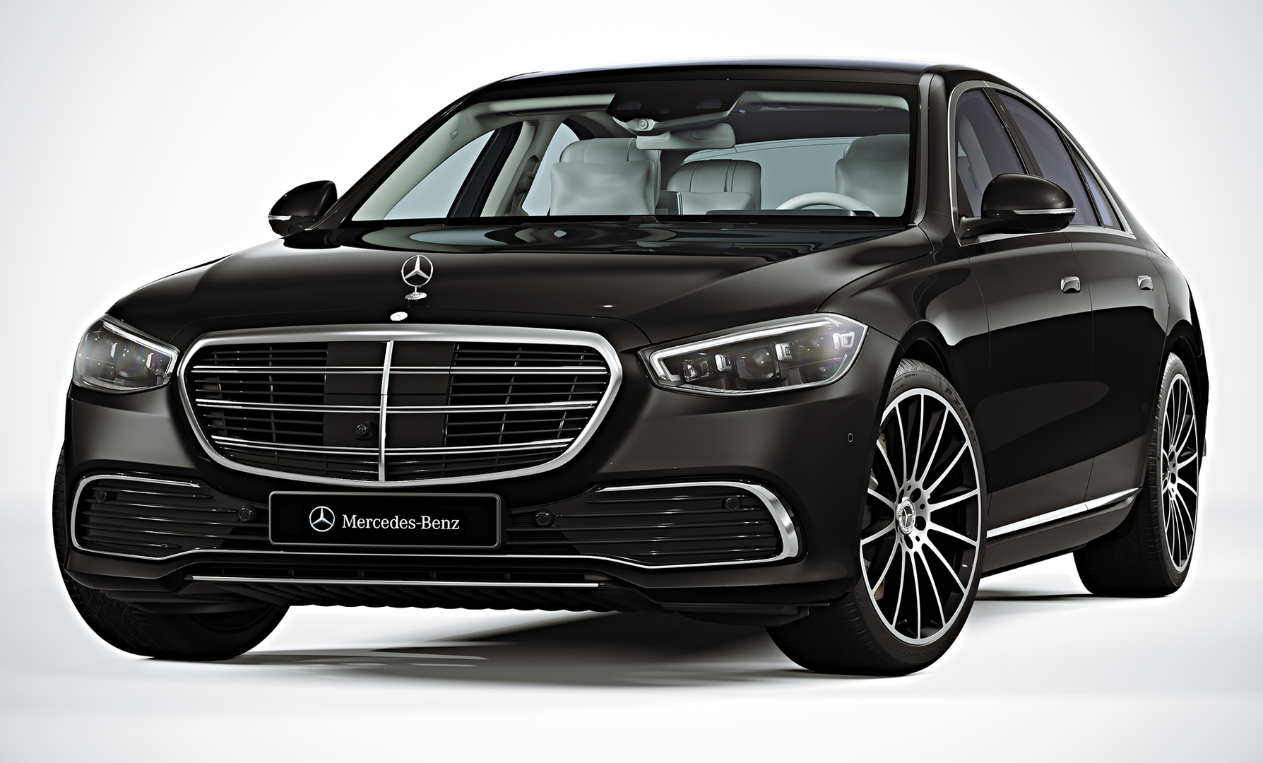 2021 mercedes-benz s-class short 3D model - TurboSquid 1705059