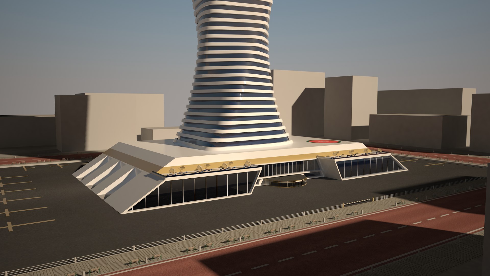 Skyscraper 3D Model - TurboSquid 1488129