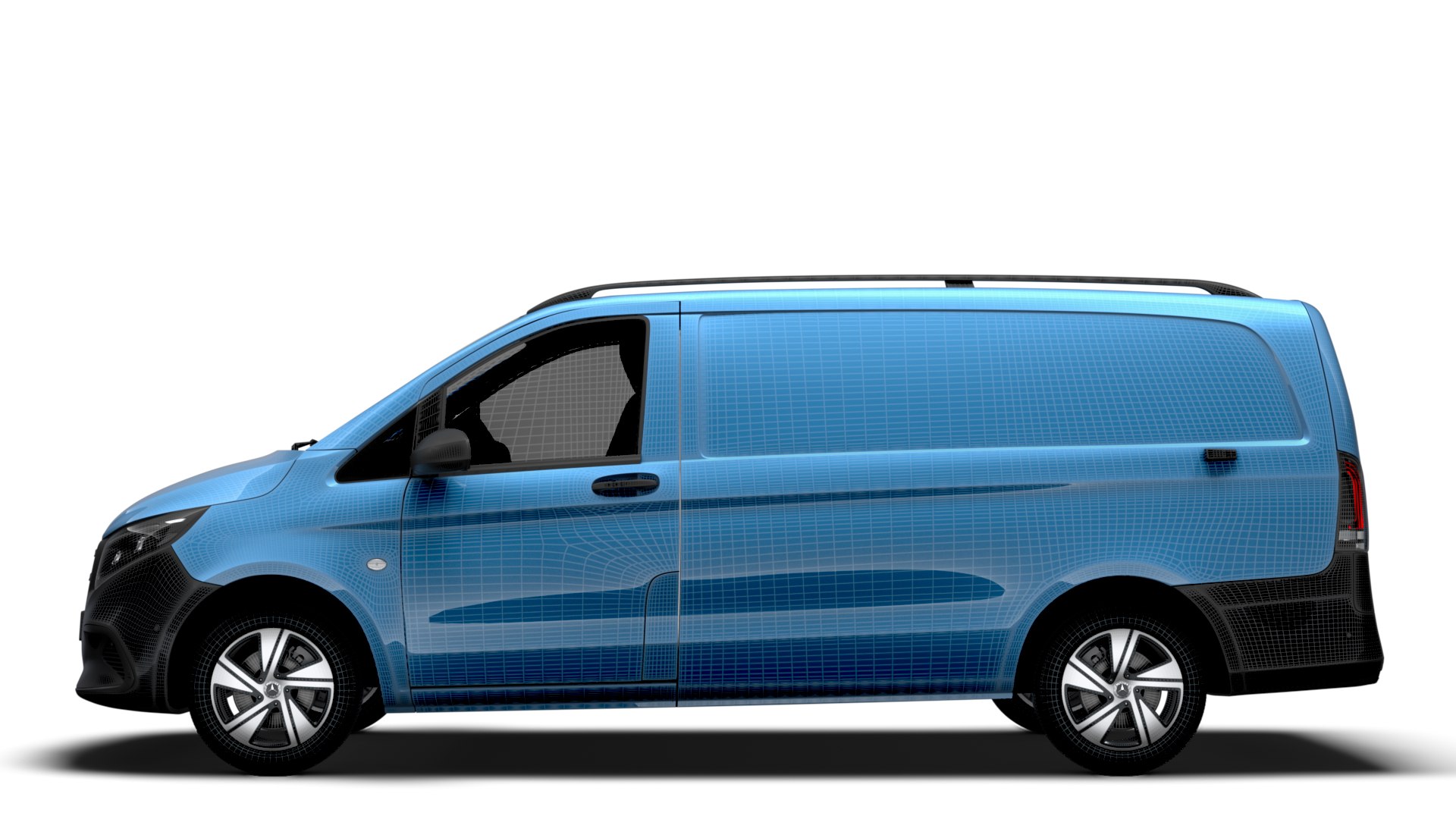 3D Mercedes Benz Vito Panel Van L2 2024 Model - TurboSquid 2194898