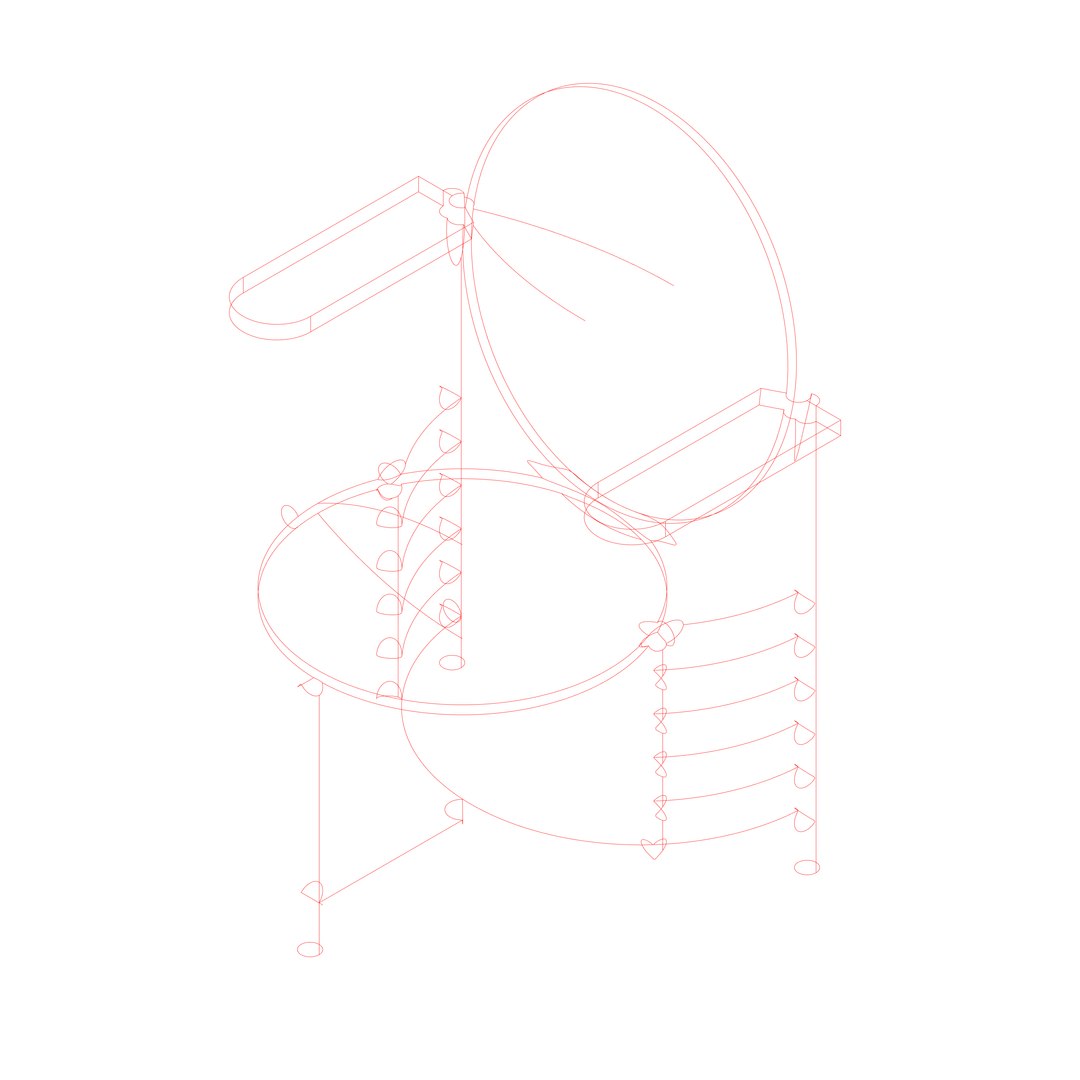 3D Frank Lloyd Wright Chair - Johnson Wax - TurboSquid 2136984