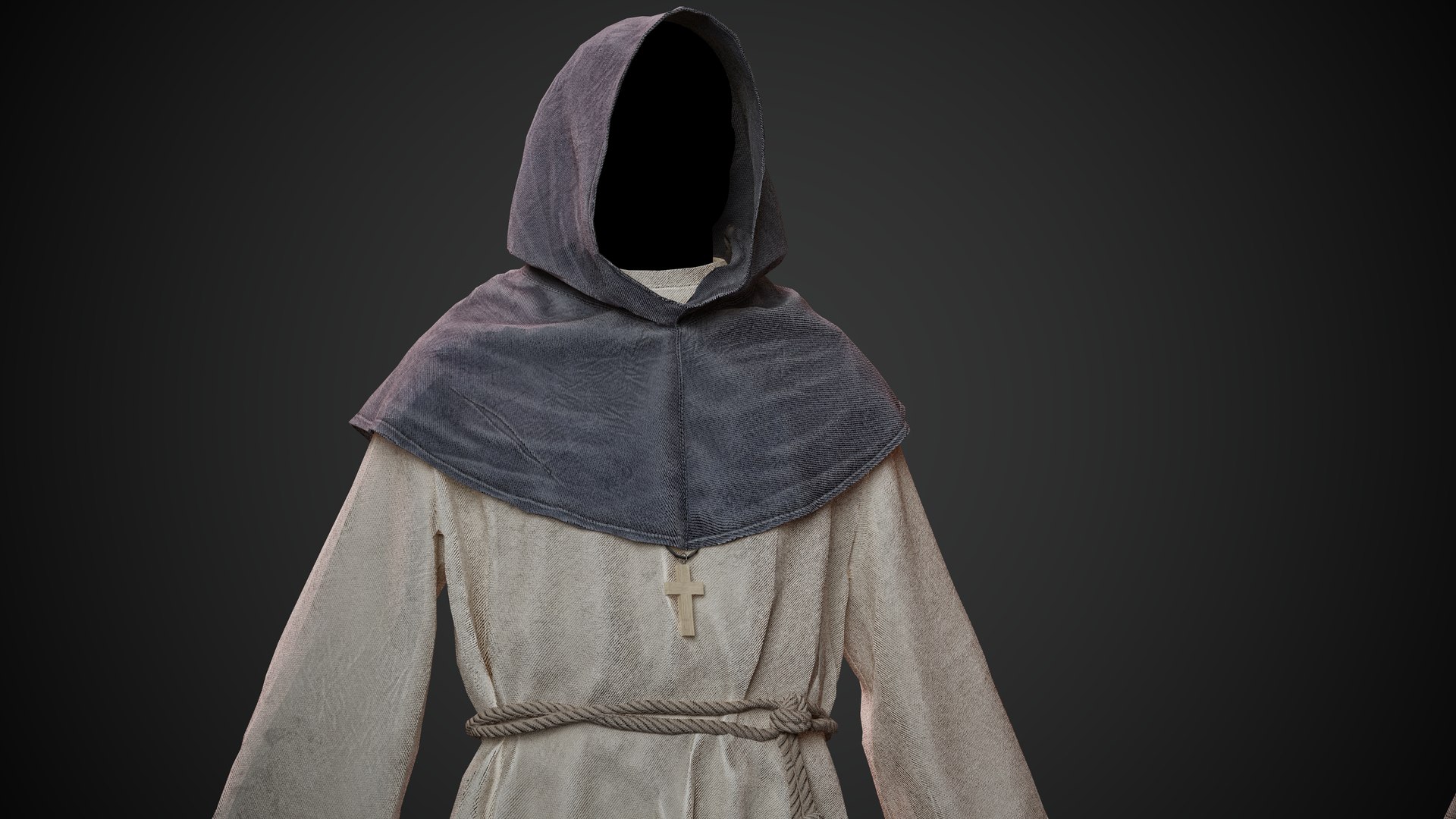 RELIGIOUS Outfits Clothes For 3D Character 3D Model - TurboSquid 2401097