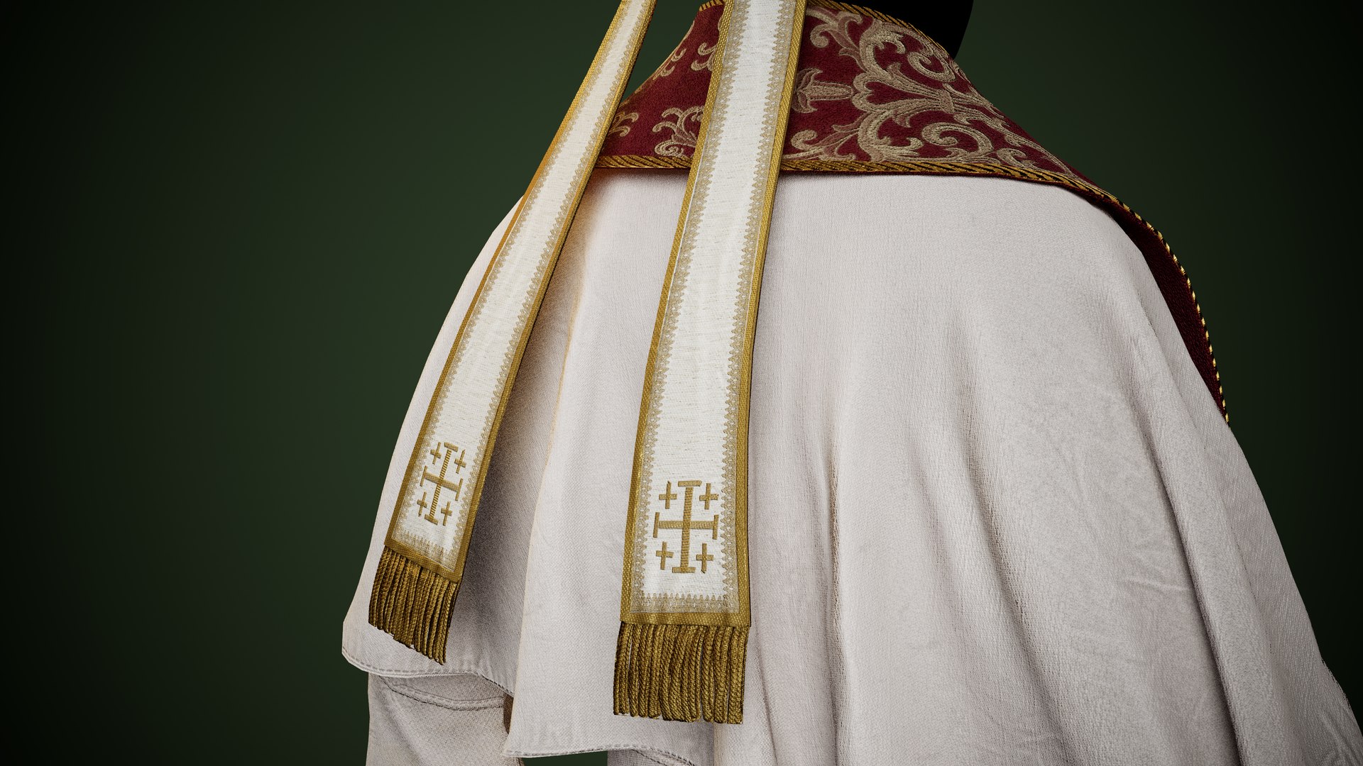 RELIGIOUS Outfits Clothes For 3D Character 3D Model - TurboSquid 2401097