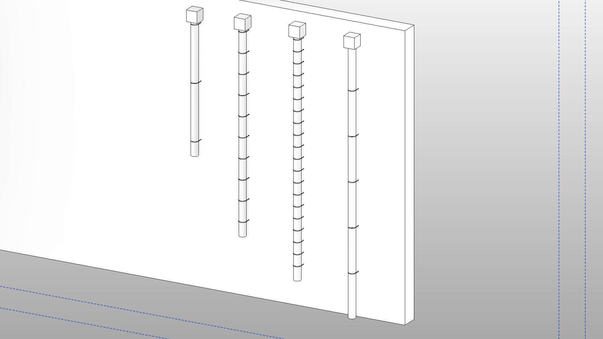 3D Rain Gutter 2 - Full Parametric Revit Family model - TurboSquid 1764673