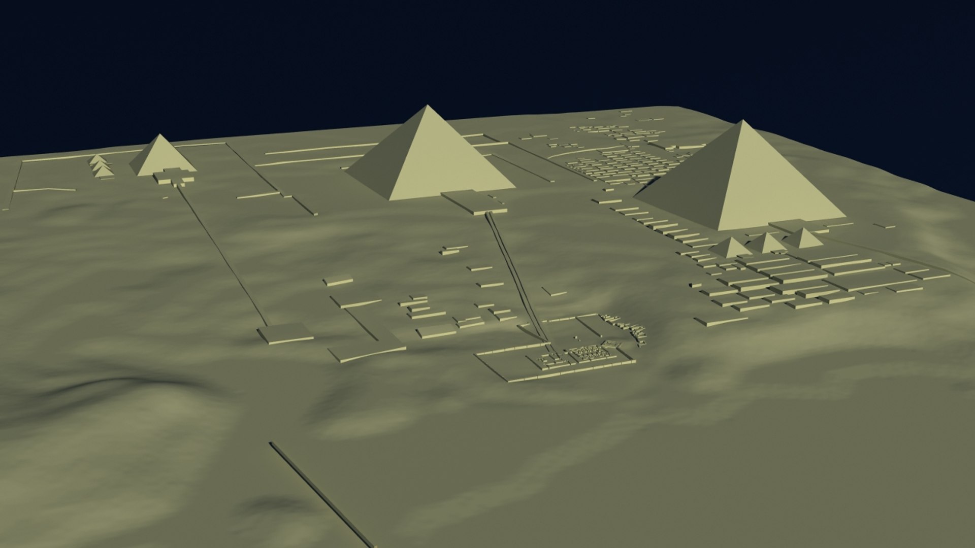 3d Model Giza