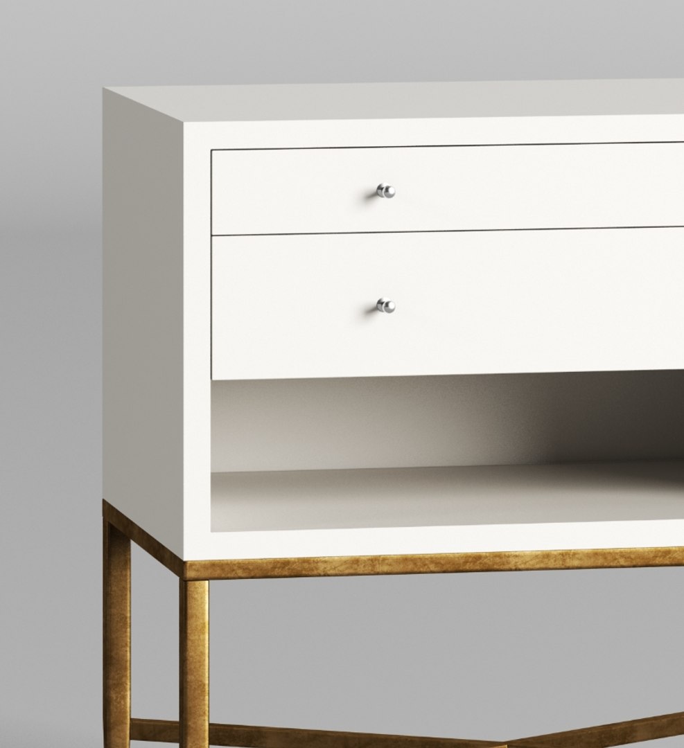 3D Nightstand Cathryn Model - TurboSquid 1578973