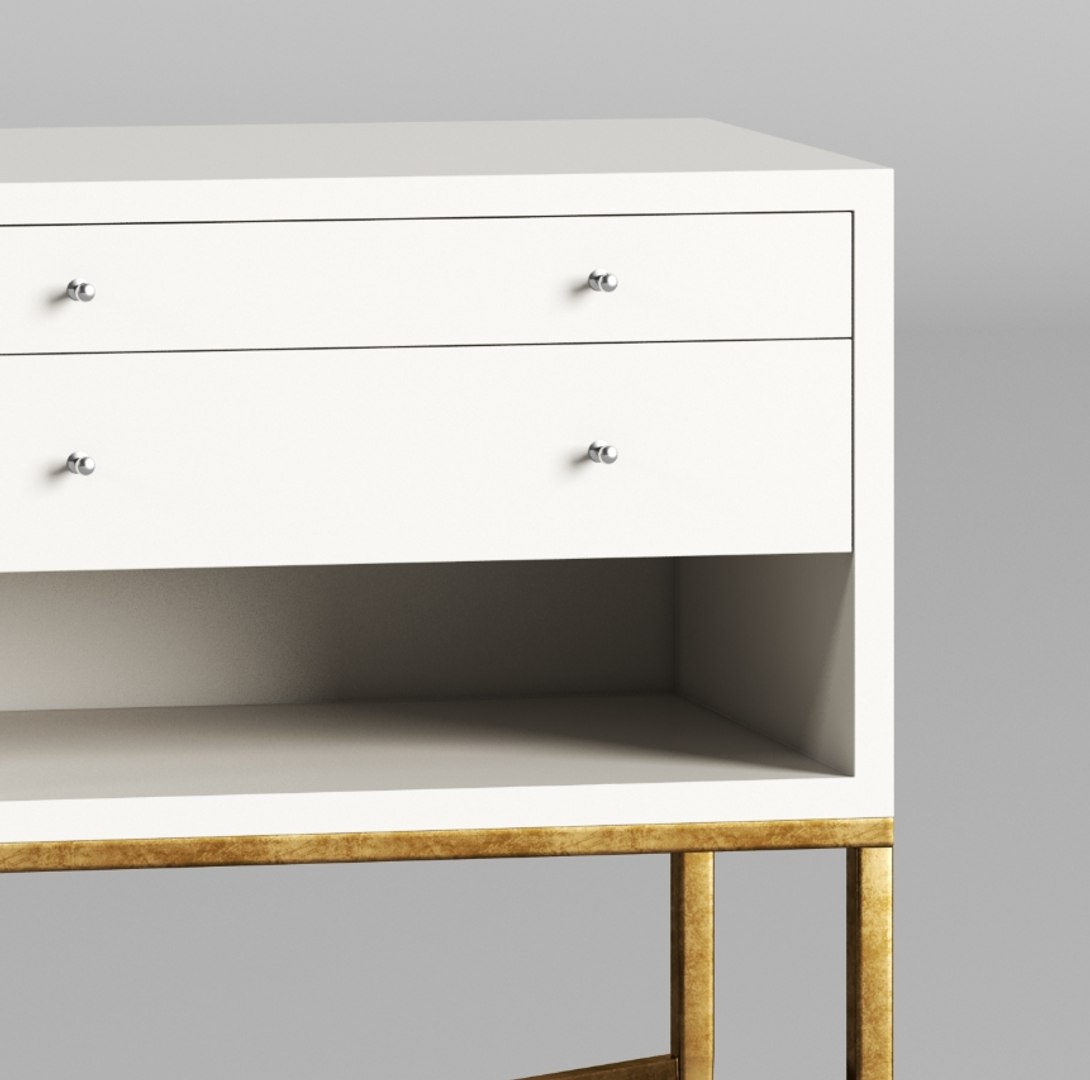 3D Nightstand Cathryn Model - TurboSquid 1578973