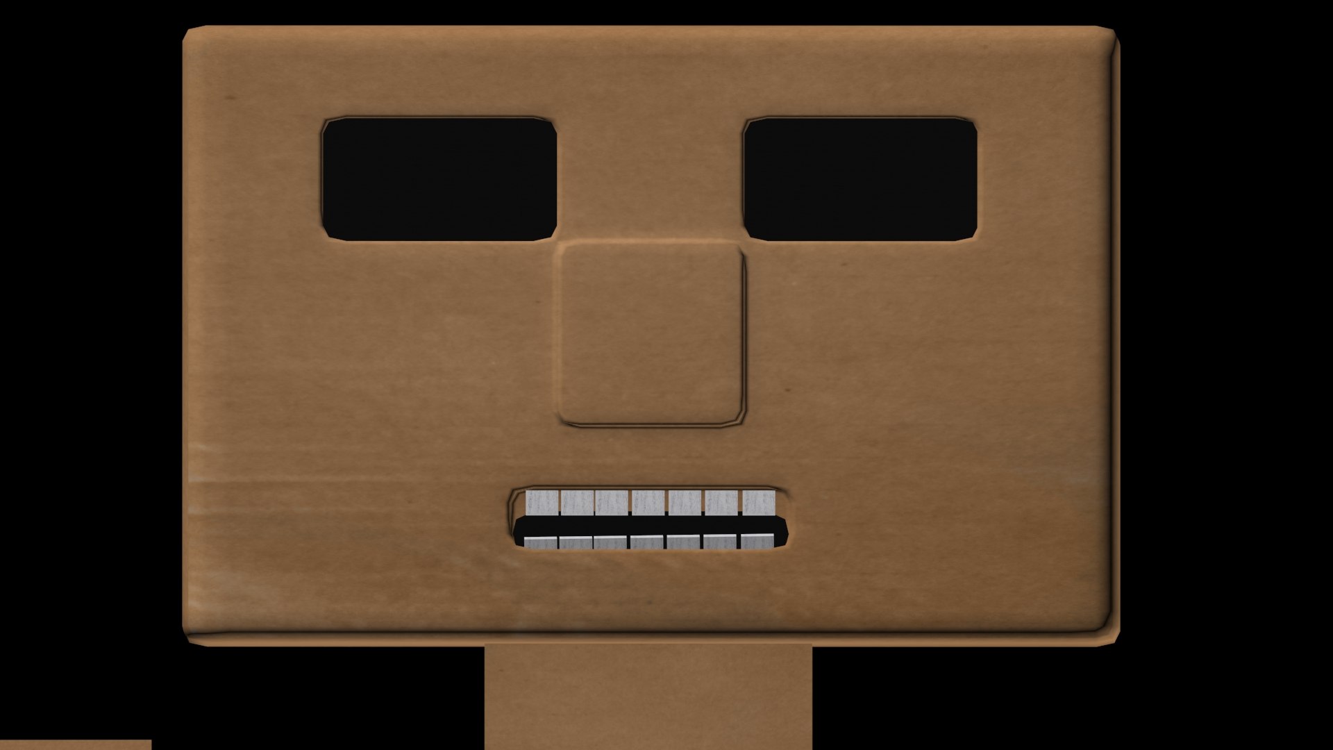 3d Model Elemental Block Man Biped