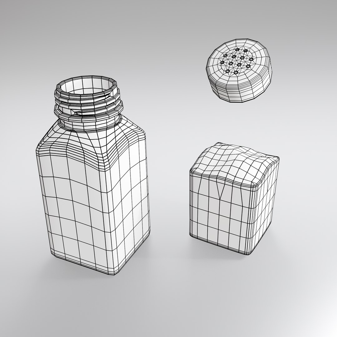Salt Shaker Model - TurboSquid 2319138