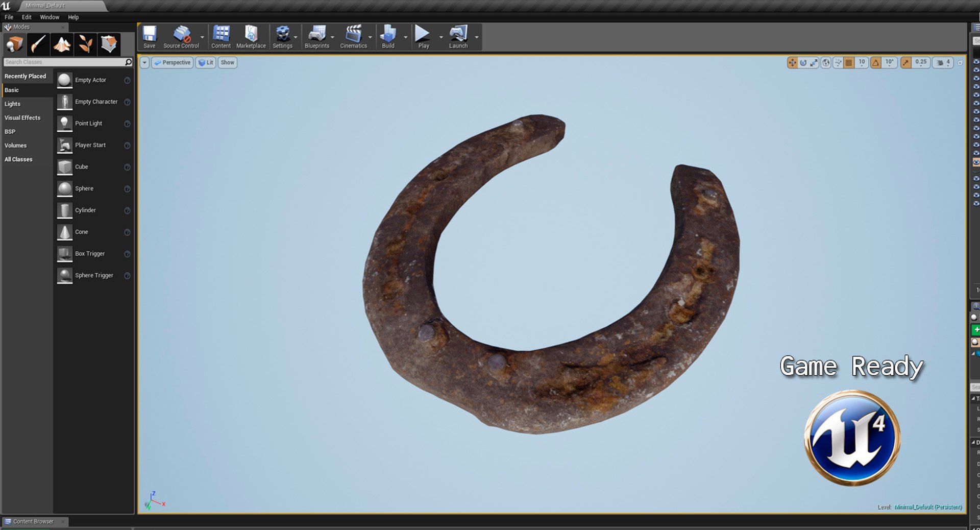 Max Horseshoe Ready Unreal