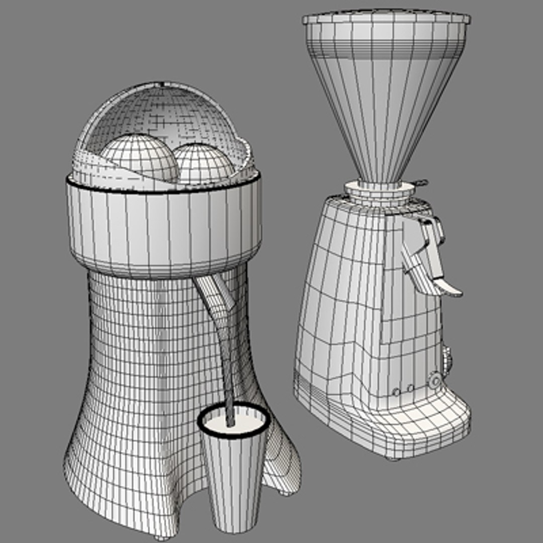 Bar Equipment - Blender 3d Model