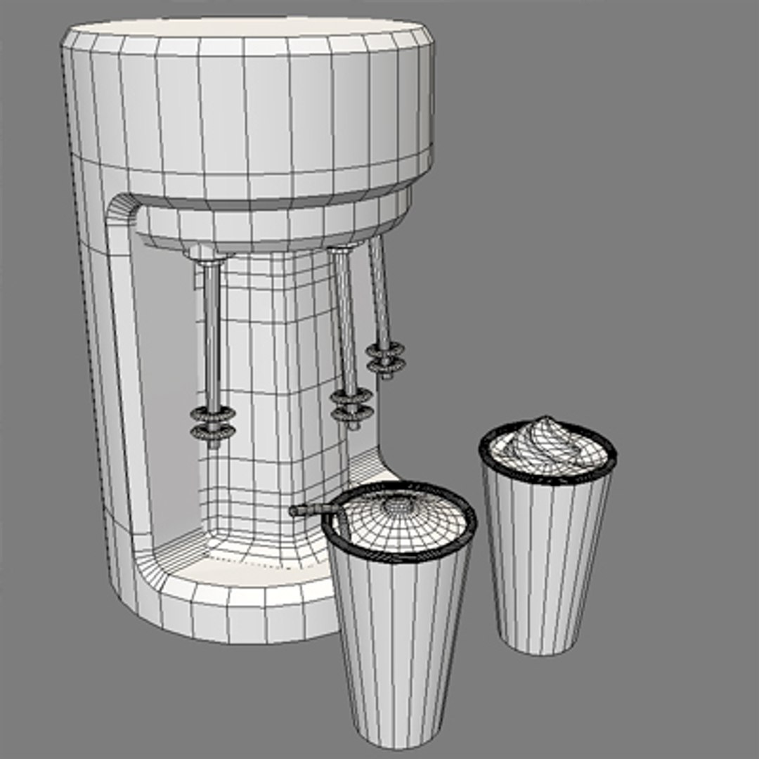 Bar Equipment - Blender 3d Model