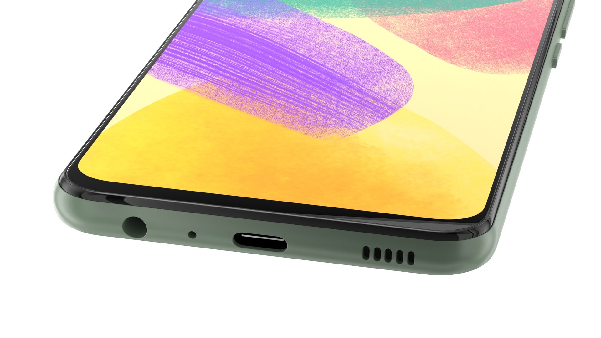 3D Samsung galaxy F04 Green model - TurboSquid 2101733