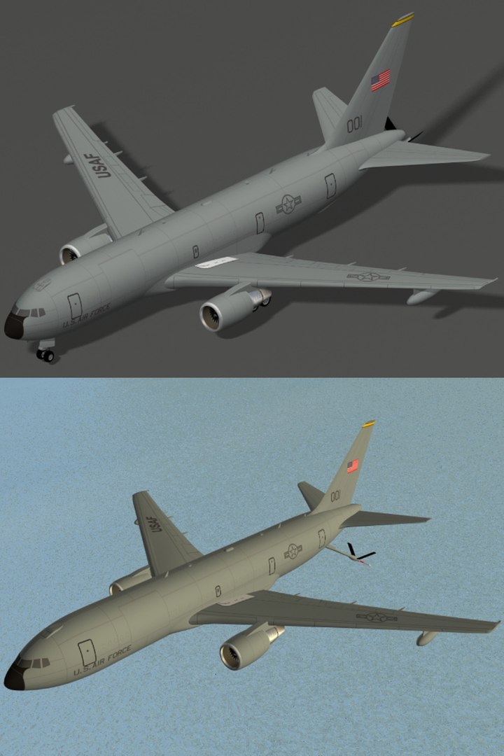 Kc-767 Transport Usaf 767 3d Max