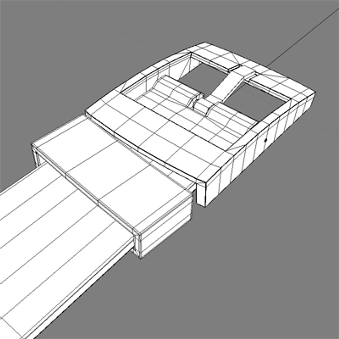 3d digital watch model