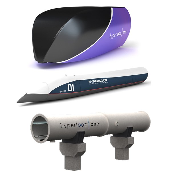 3D Hyperloop Models | TurboSquid