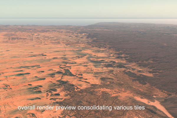 3D модель NEOM city n27 e34 топография Саудовская Аравия - TurboSquid ...