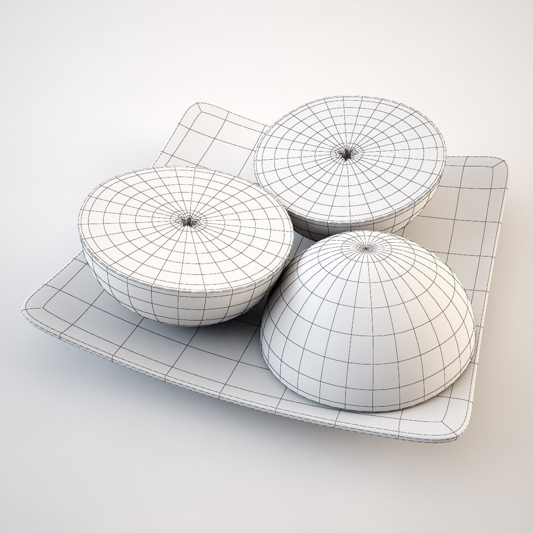 3ds max grapefruit slice orange