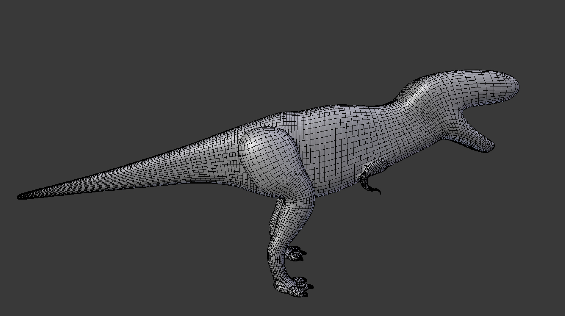 t-rex base mesh dinosaur 3ds free