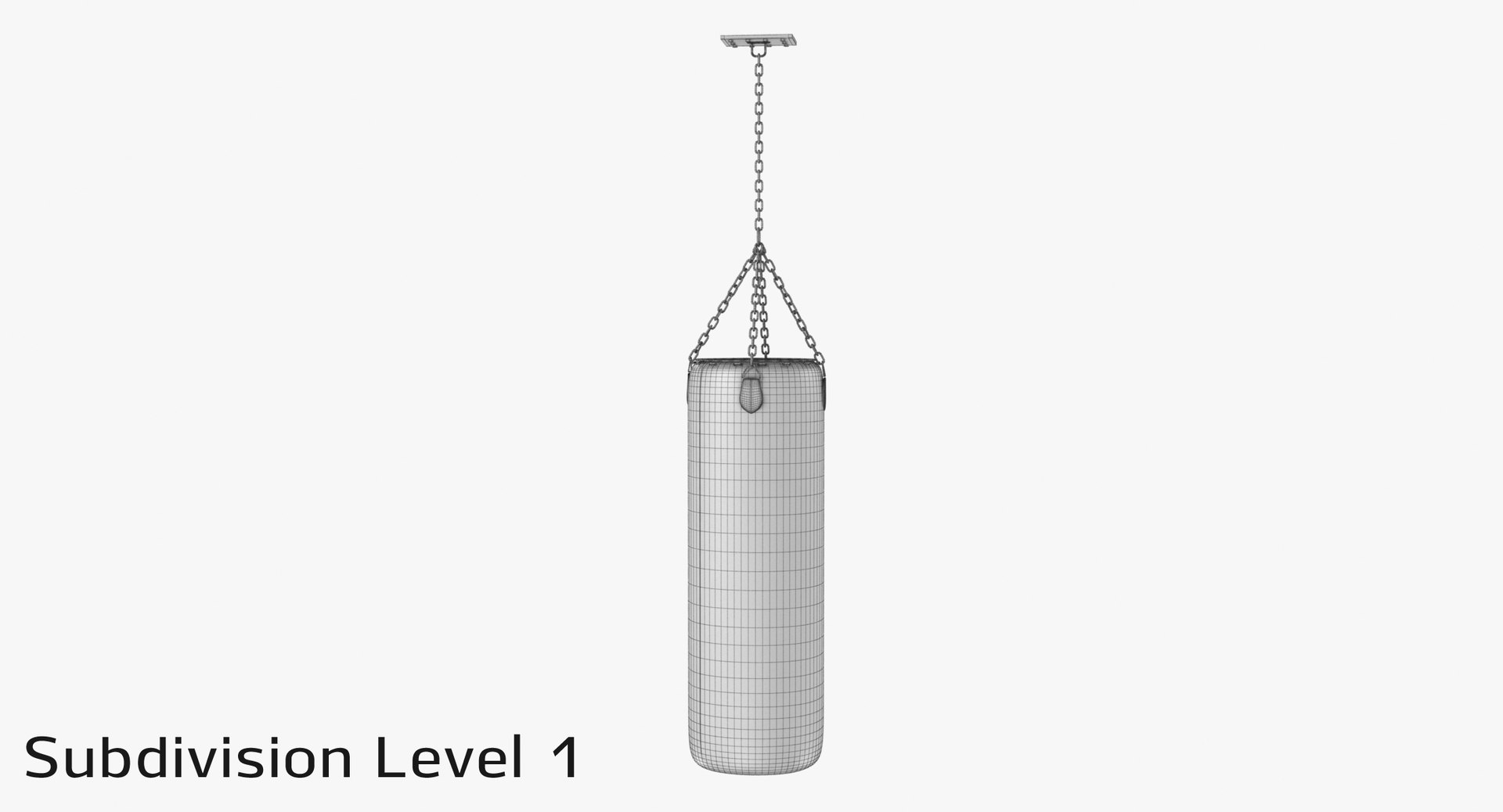 Punching Bag V2 3D Model - TurboSquid 1334088