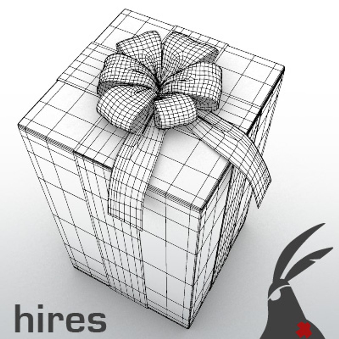 3d model gift box types