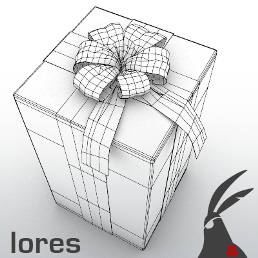 3d model gift box types