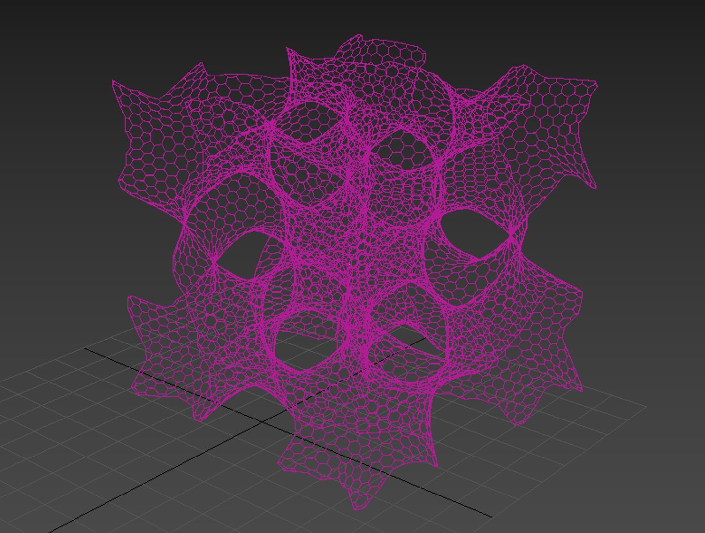 3D Flexible Graphene Gyroid Model - TurboSquid 1540063