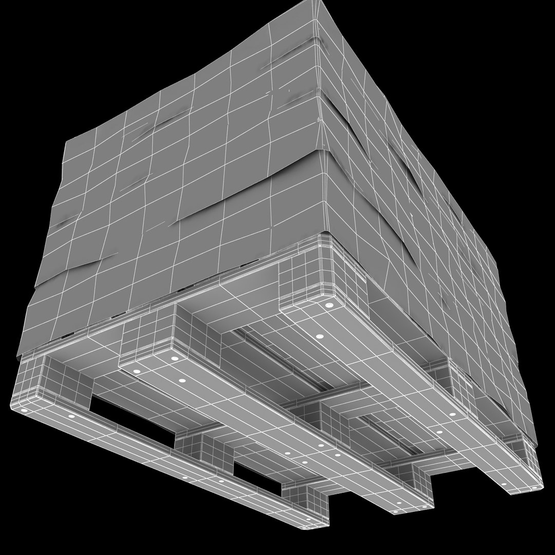 Max Realistic Pallet Boxes Nylon