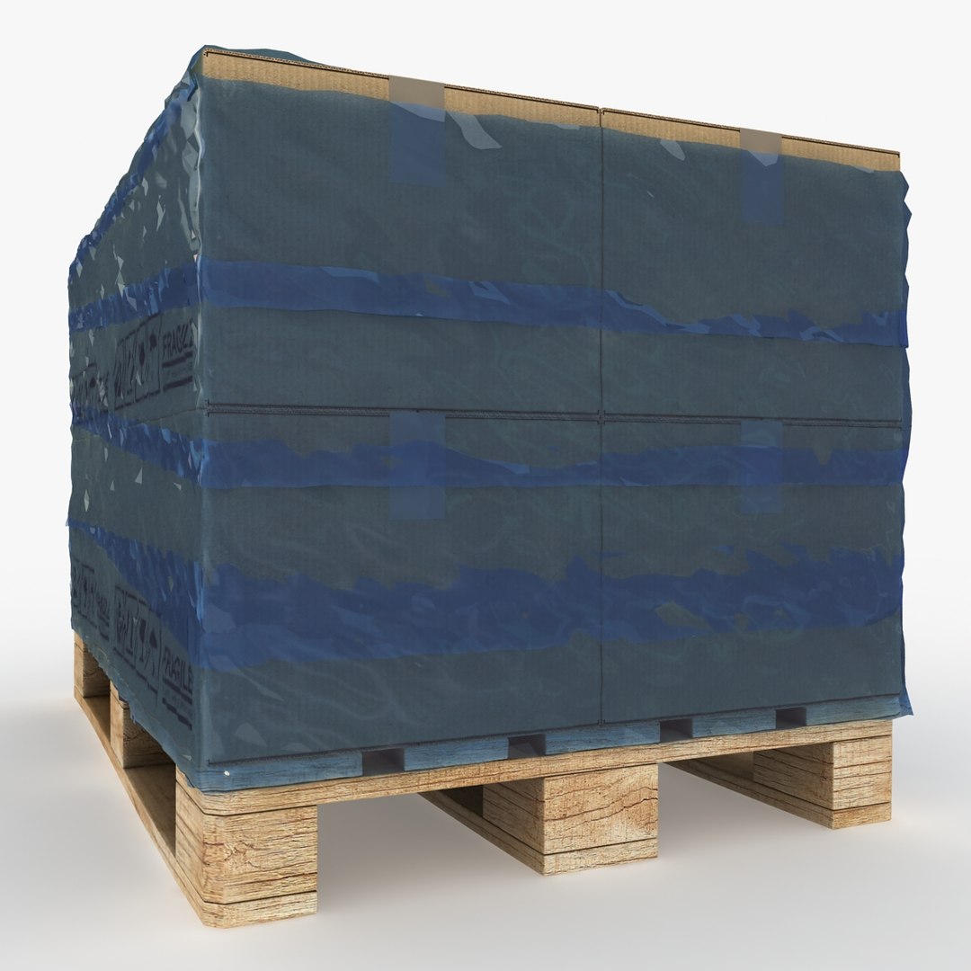 Max Realistic Pallet Boxes Nylon