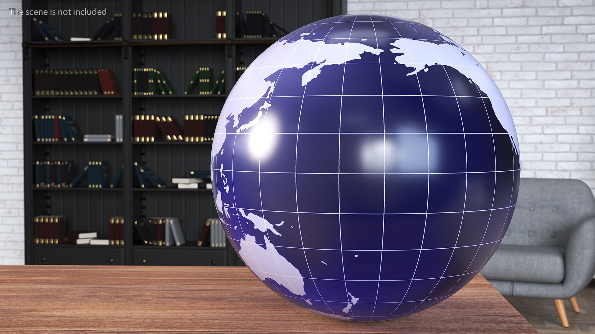 Stylized Earth Globe 3D Model - TurboSquid 2137038