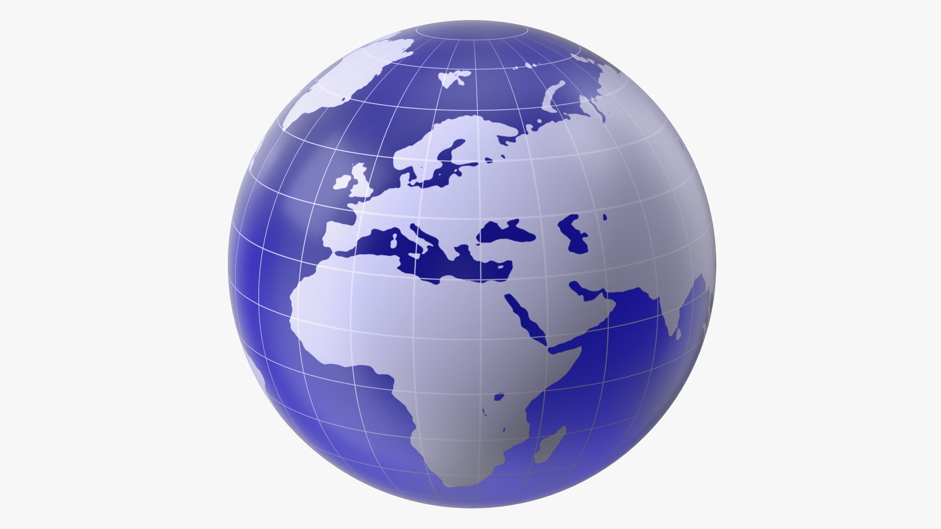 Stylized Earth Globe 3D Model - TurboSquid 2137038