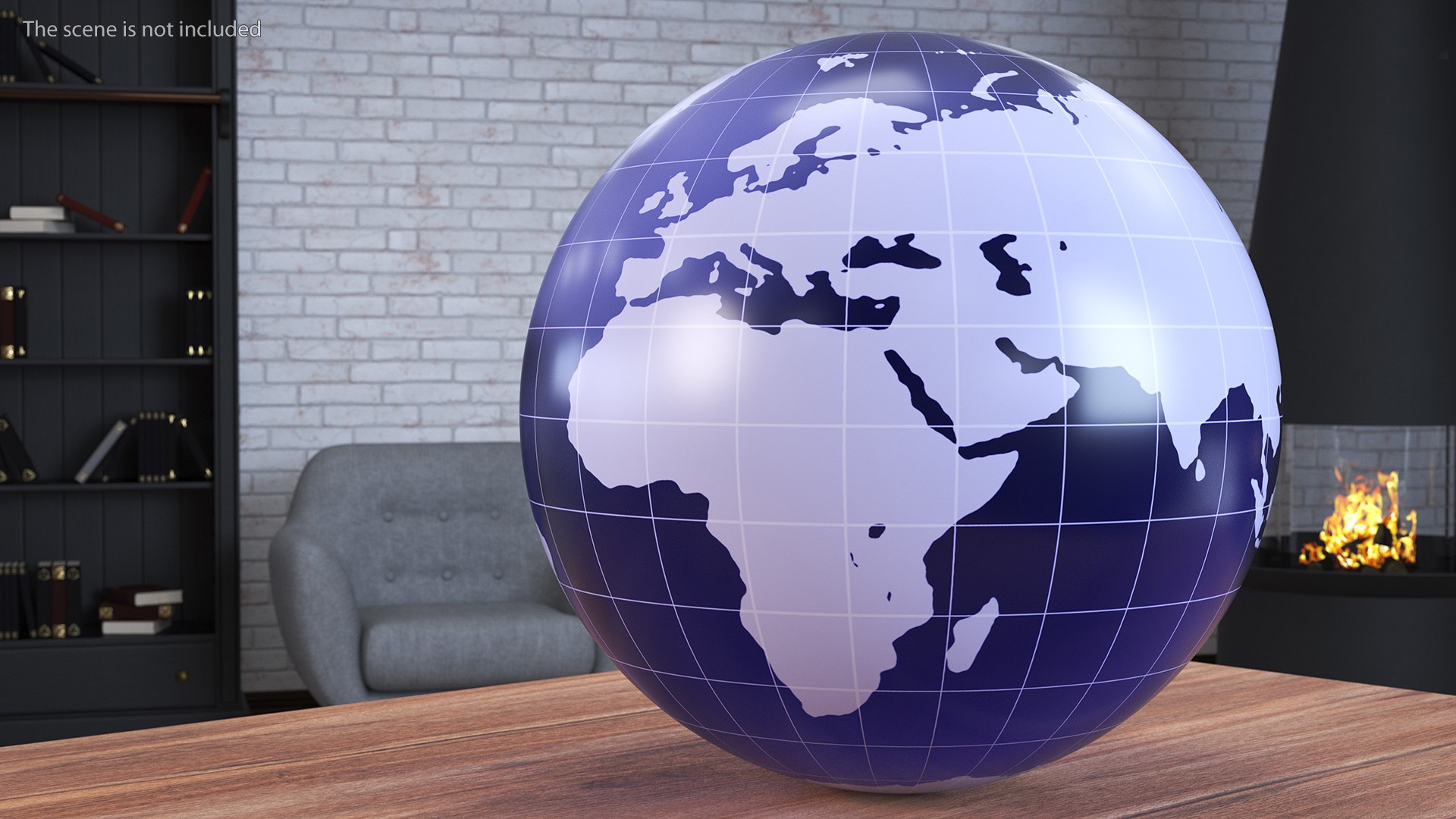 Stylized Earth Globe 3D Model - TurboSquid 2137038