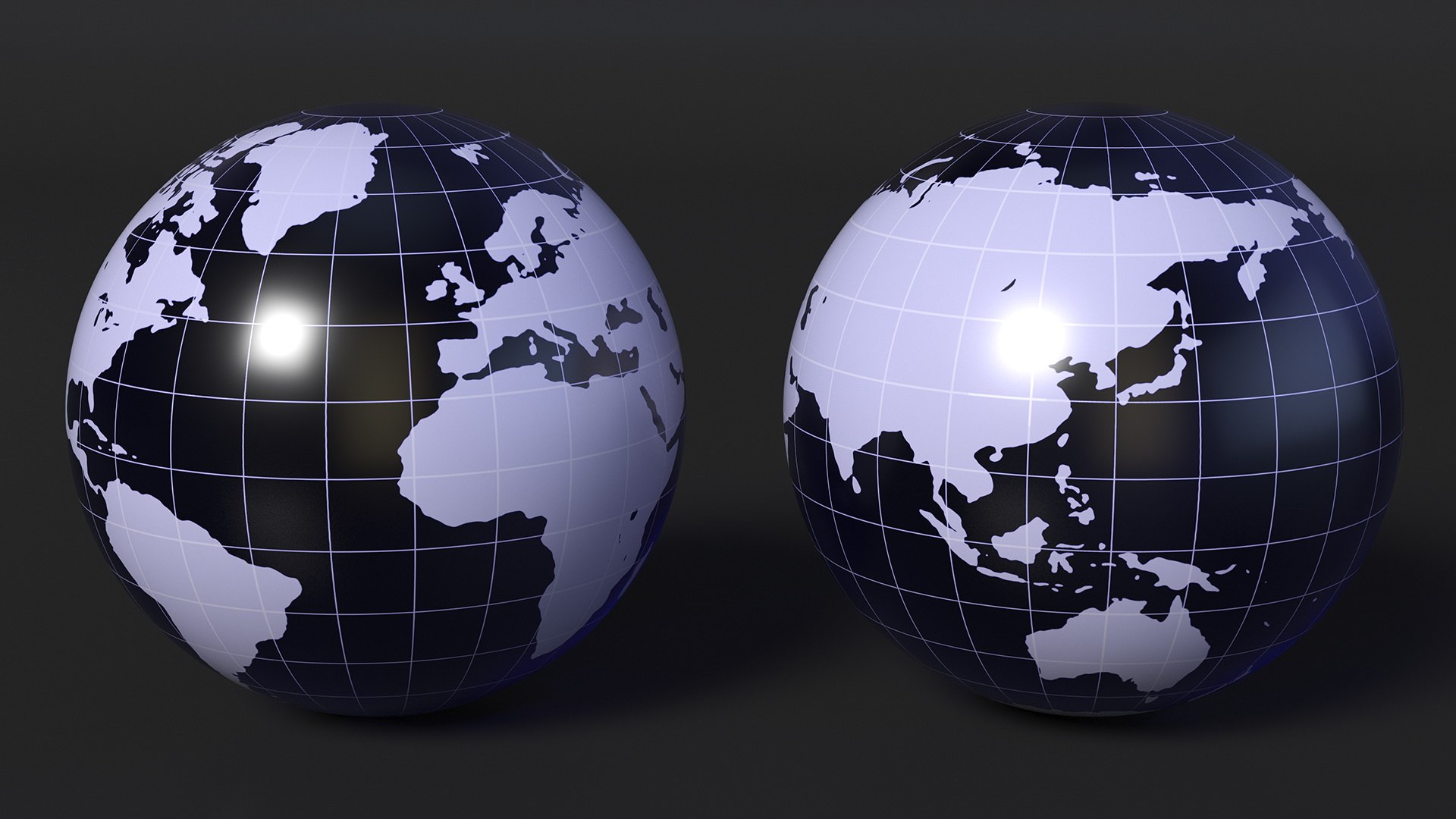 Stylized Earth Globe 3D Model - TurboSquid 2137038