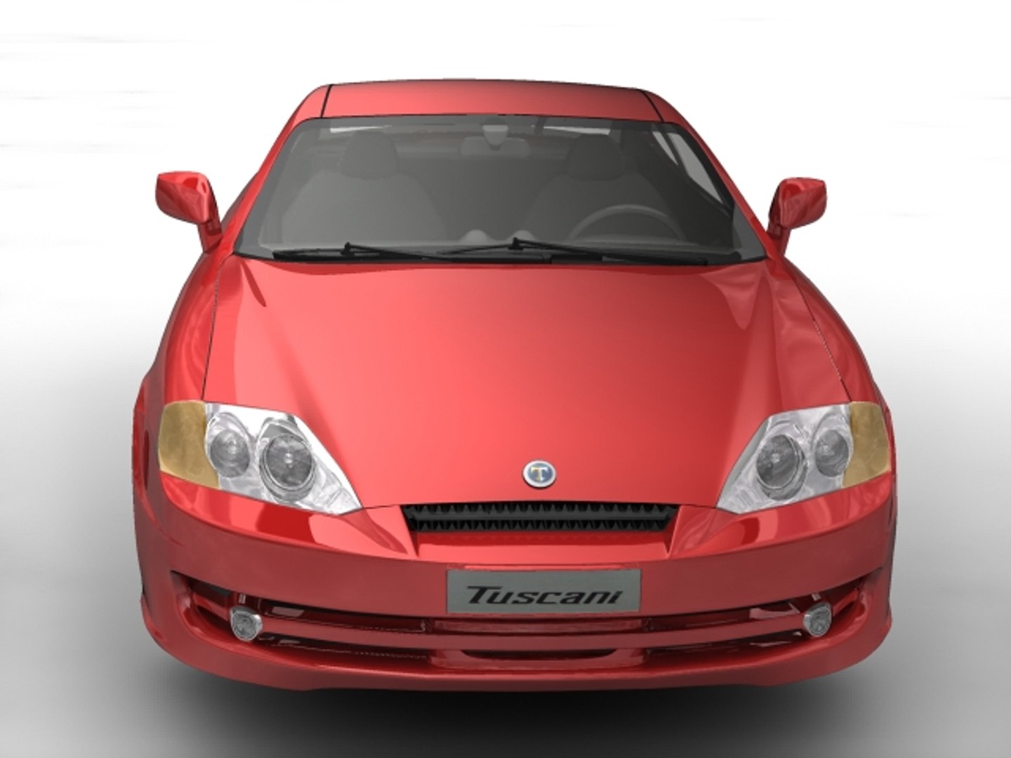 Hyundai Tuscani 3d Model