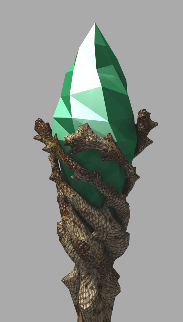 3d Aghanim Scepter Model