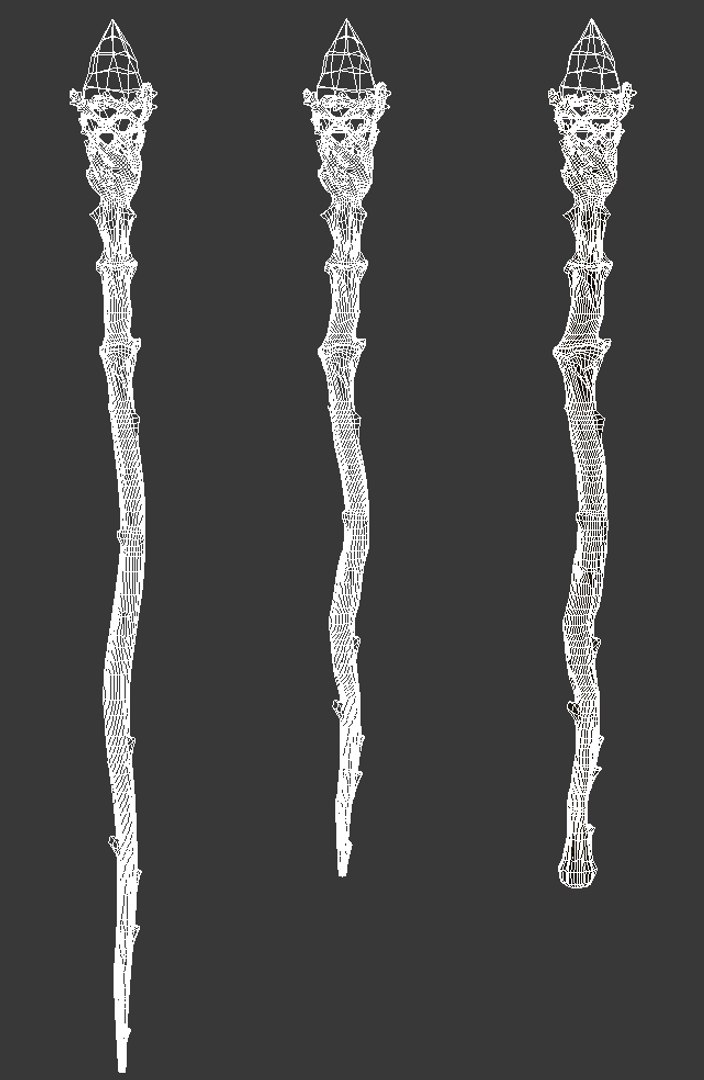 3d Aghanim Scepter Model