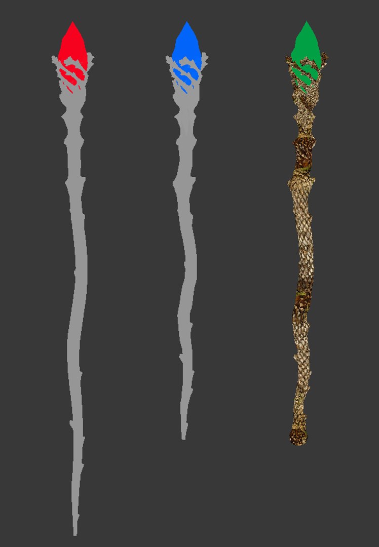 3d Aghanim Scepter Model