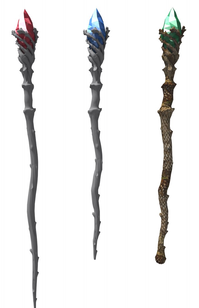 3d Aghanim Scepter Model
